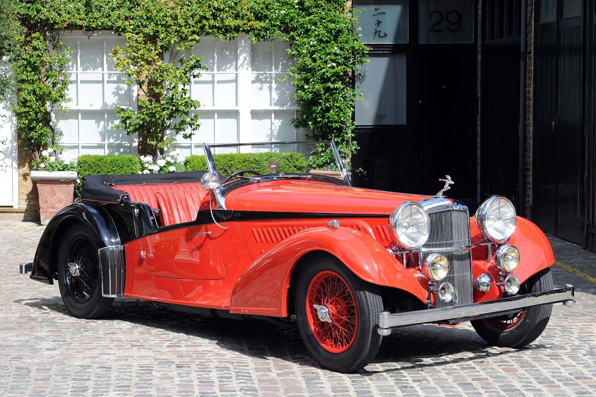 1938 Alvis 4.3 Litre Short Chassis Vanden Plas Tourer Previously Sold ...